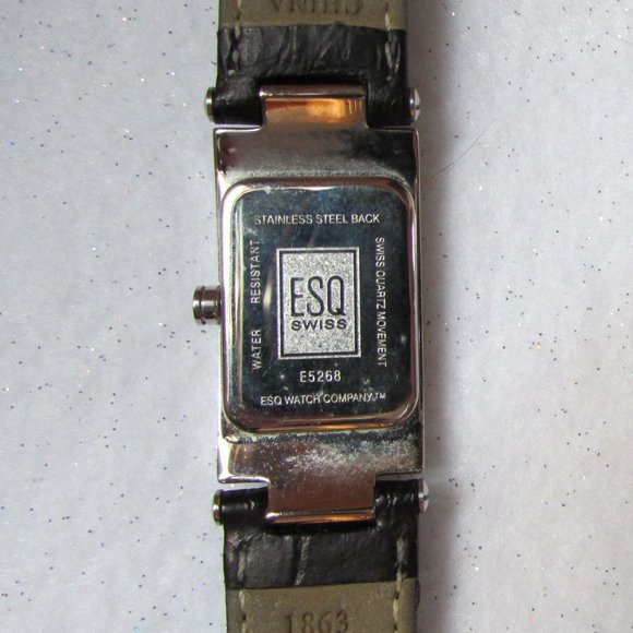 ESQ Swiss Quartz Movement | Jewelry | Watch Esq Swiss Watch E5268 ...